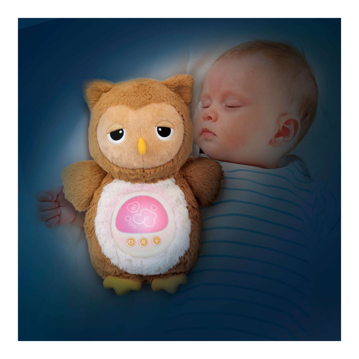 Winfun Soothing Sounds Light Up Owl | Belk