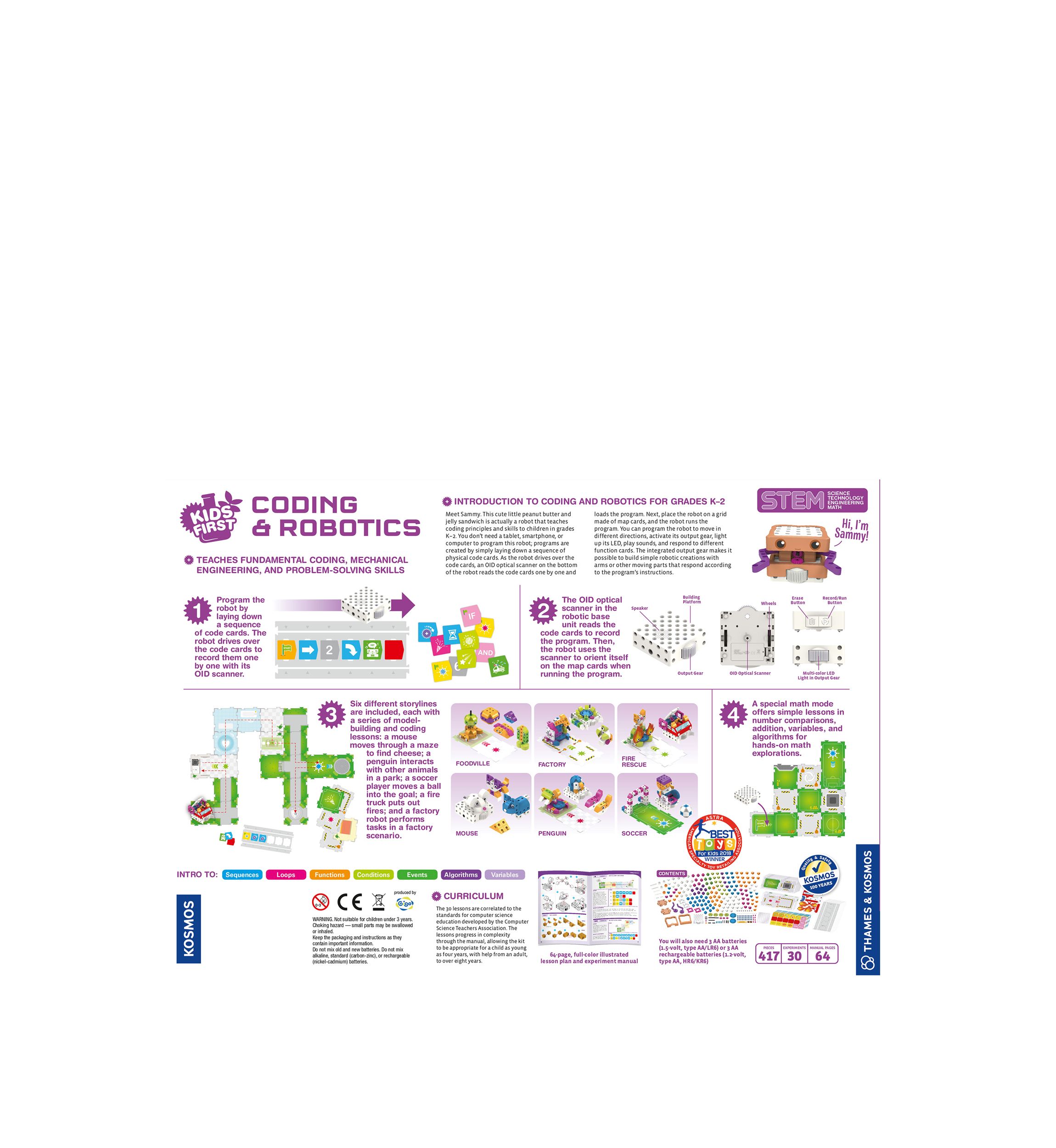 Thames & Kosmos Coding and Robotics Experiment Kit | Belk