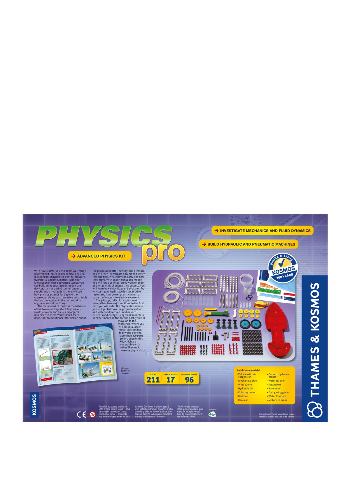 Thames & Kosmos Physics Pro Experiment Kit | Belk