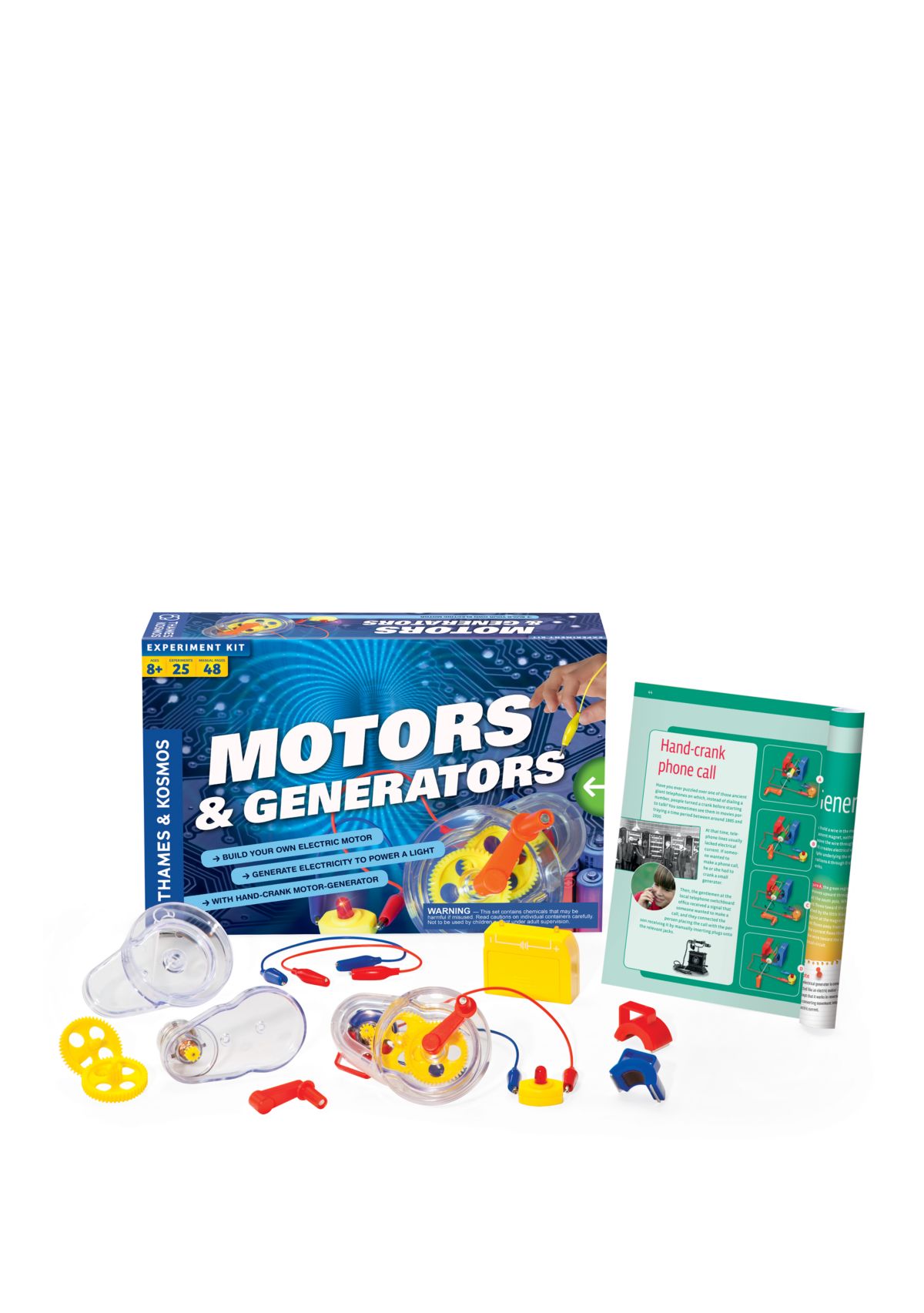 Thames & Kosmos Motors and Generators Experiment Kit | Belk