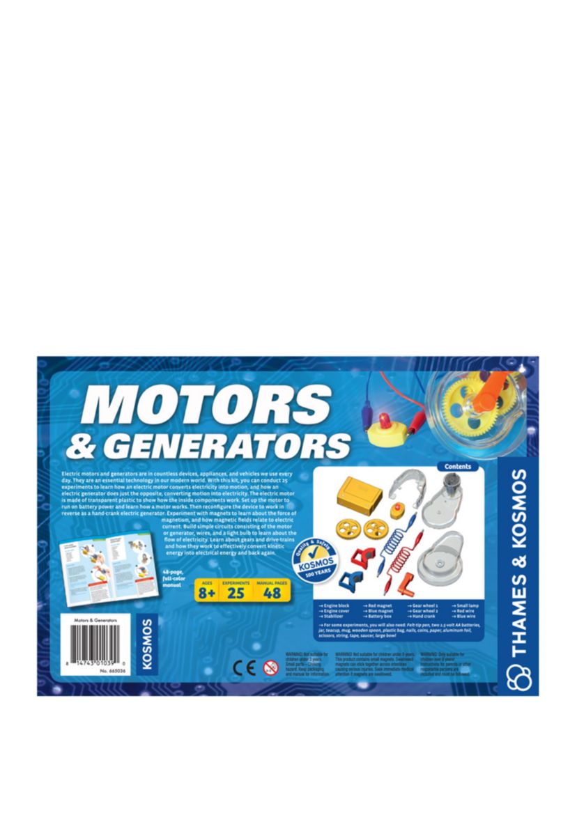 Thames & Kosmos Motors and Generators Experiment Kit | Belk