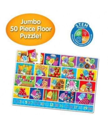 Learning Journey International Jumbo Floor Puzzles - Numbers - Extra ...