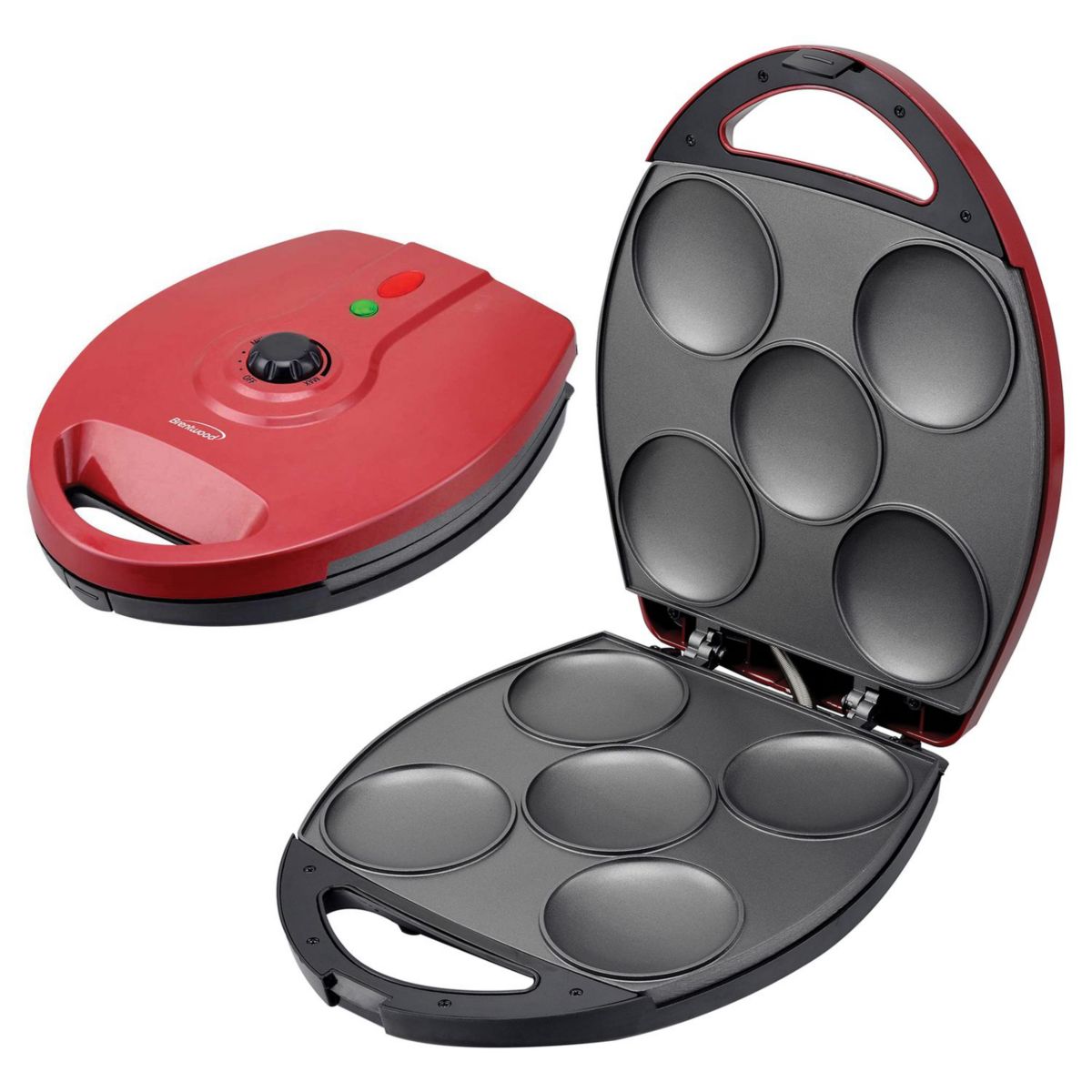 Brentwood 1,200-Watt 5-Piece Nonstick Arepa Maker | Belk