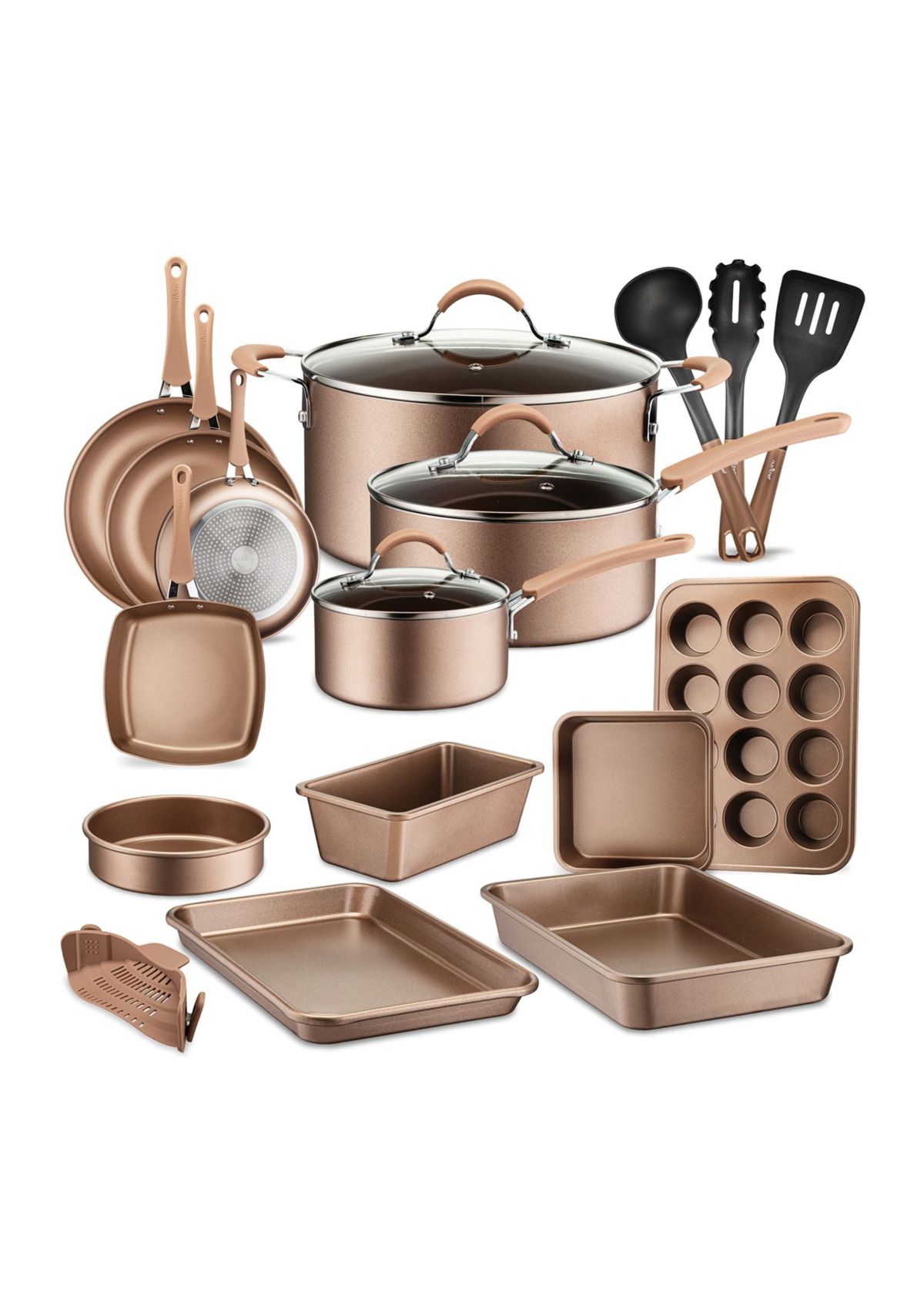 NutriChef 20-Piece Kitchenware Pots and Pans Set | Belk