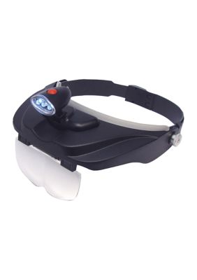 CARSON MagniVisor Deluxe LED Head Visor Magnifier | belk