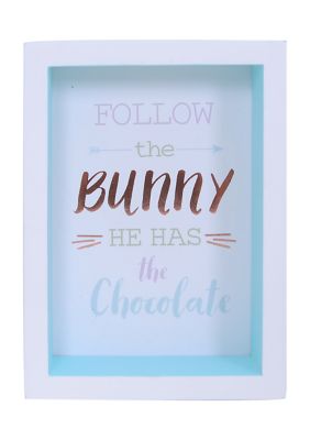 Bramble & Sage Bunny Shadowbox Decor | Belk