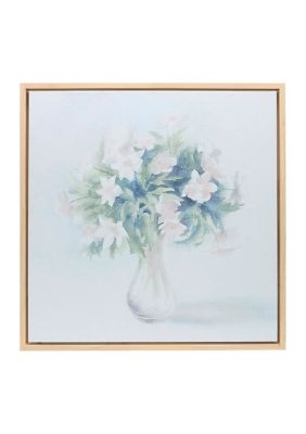 Bramble & Sage Pastel Vase Framed Wall Art | belk