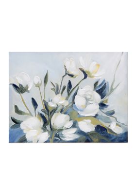 Bramble & Sage White Flower Wall Art | belk