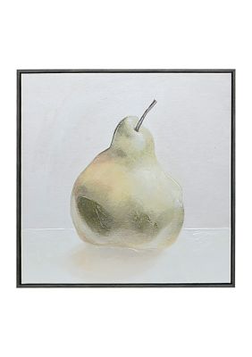 Bramble & Sage Green Pear Wall Art | belk