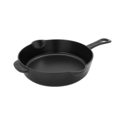 Staub 8.5" Cast Iron Traditional Deep Skillet Black | belk