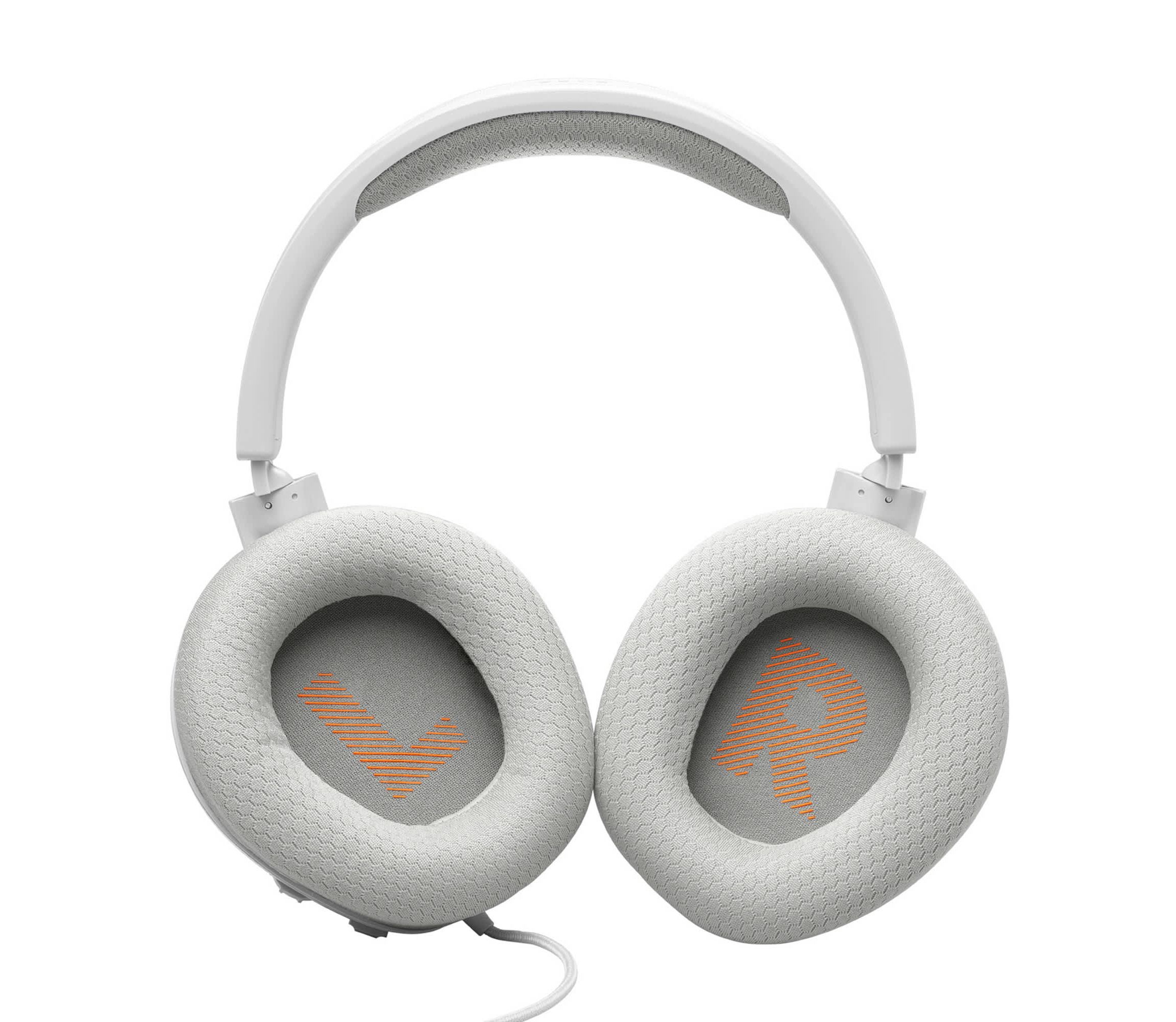 JBL Quantum 100M2 Wired Over-Ear Gaming Headset w/ Boom Mic White | Belk