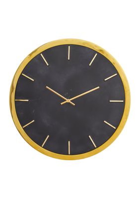 Monroe Lane Glam Marble Wall Clock | belk
