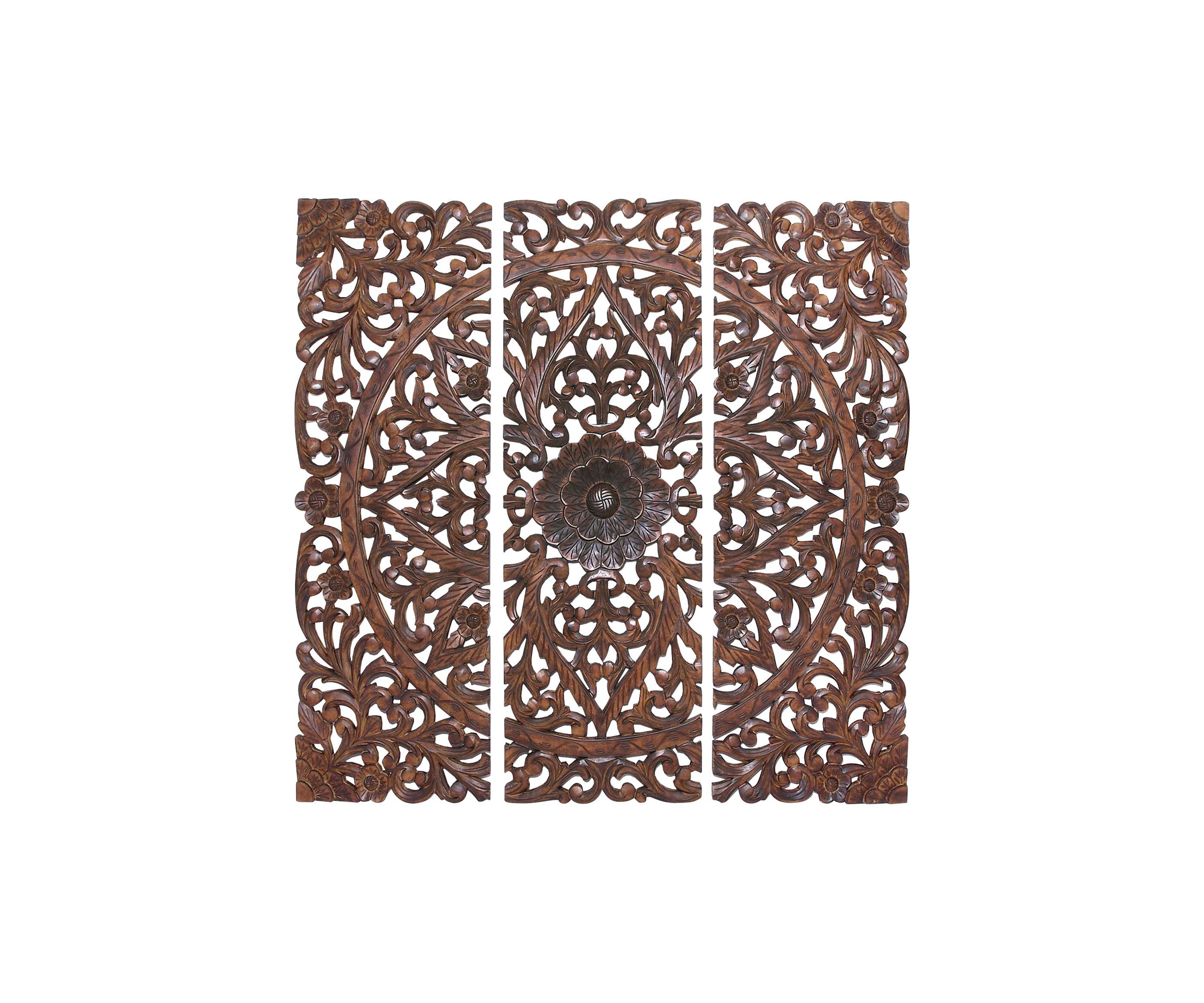 Monroe Lane Traditional Wood Wall Decor - Set of 3 | Belk
