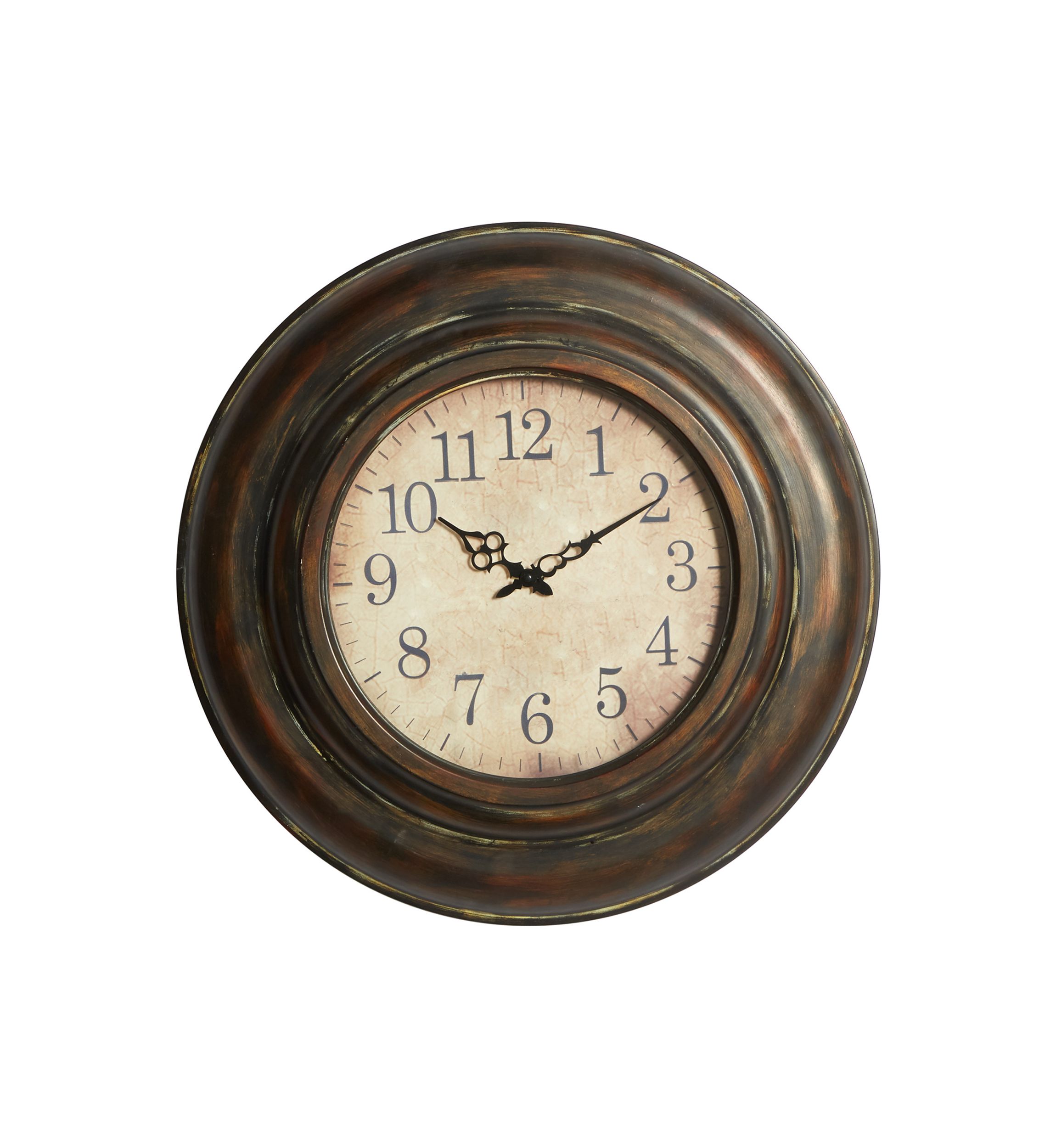 Monroe Lane Rustic Metal Wall Clock | Belk
