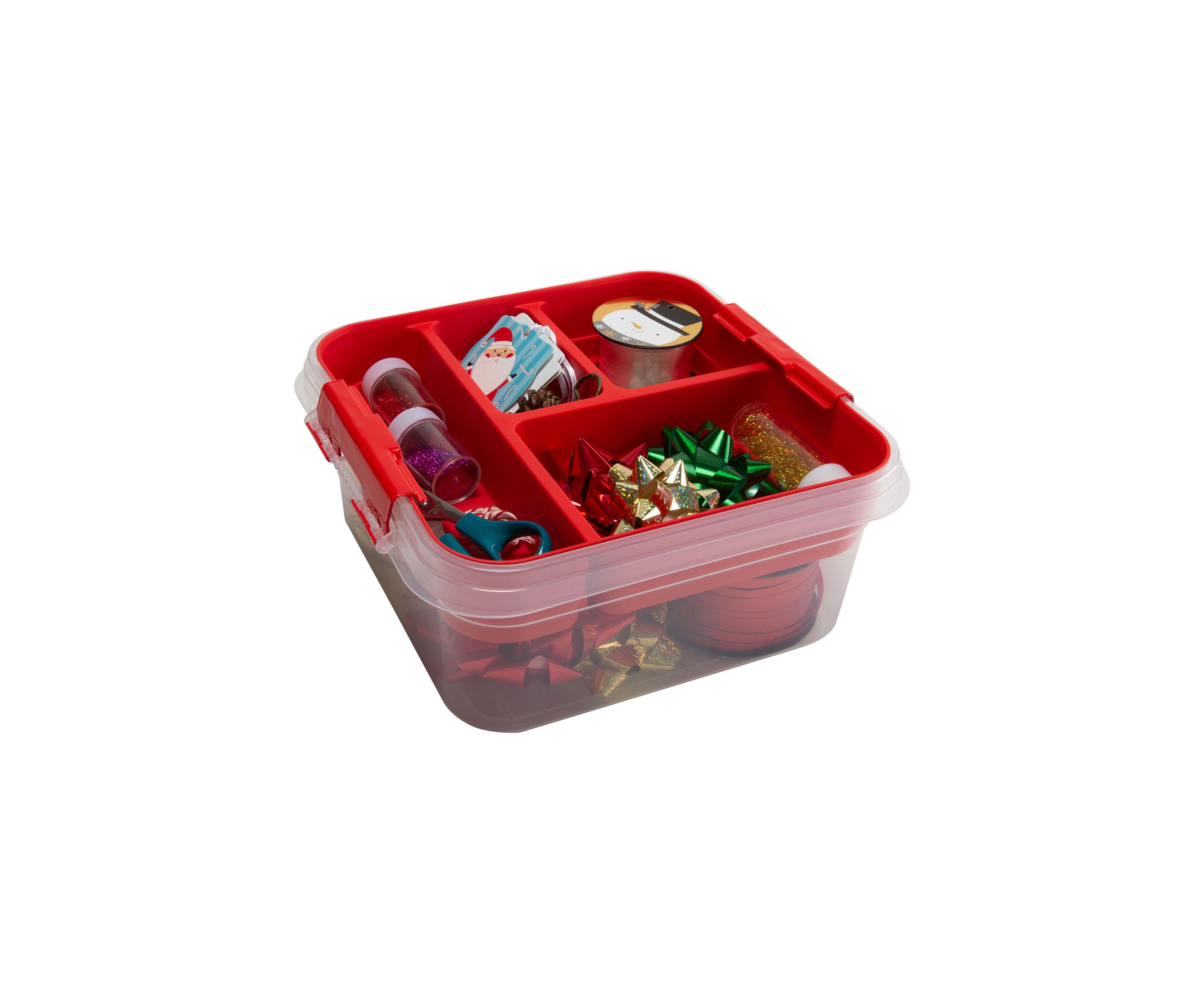 Simplify 5 Compartment Gift Supply Storage Box | Belk