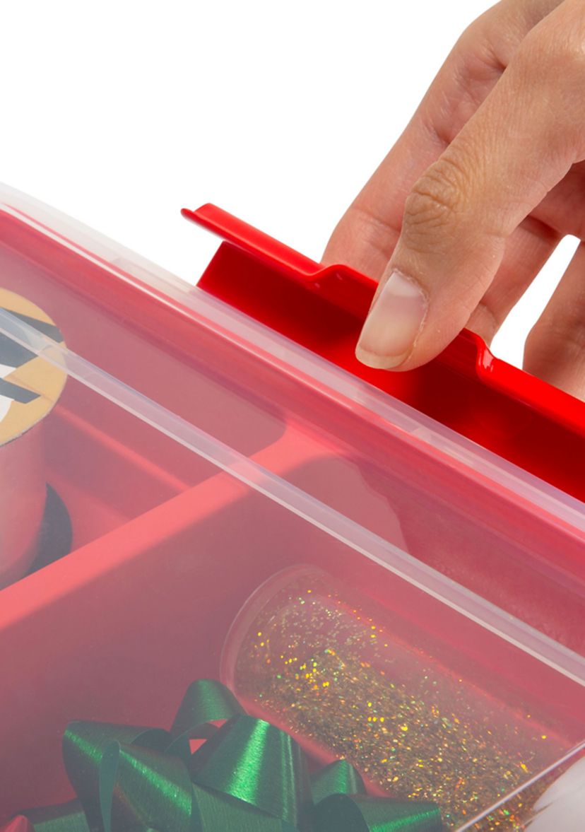 Simplify 5 Compartment Gift Supply Storage Box | Belk