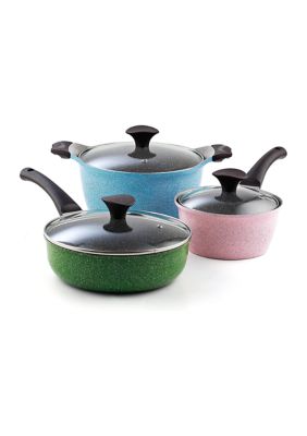 Cook N Home 6-Piece Nonstick Ceramic Coating Cookware Set | belk