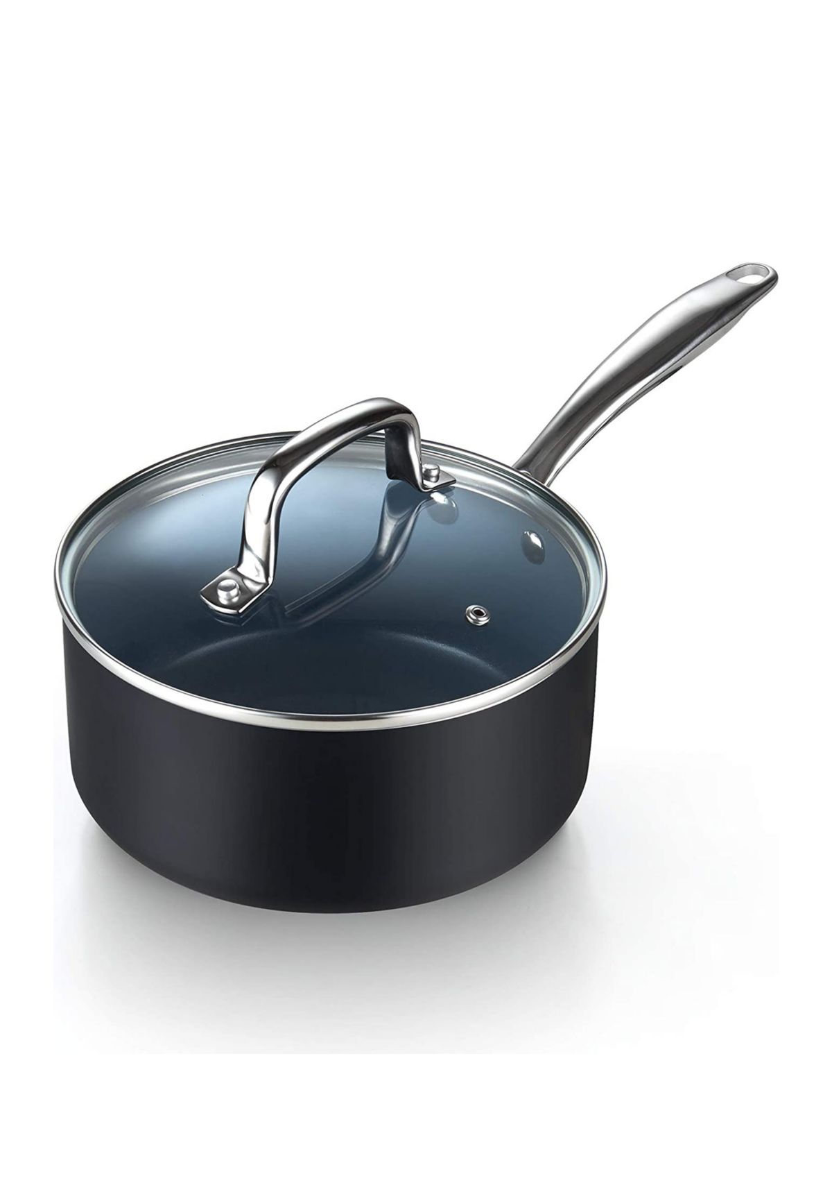Cook N Home 10-Piece Ceramic Coating Set Nonstick Cookware,Grey | Belk