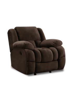 Corinthian Cloud Mocha Recliner | belk
