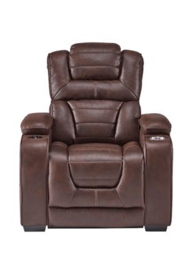 Corinthian Titanium Power Headrest Recliner | belk
