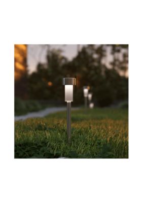 Belnick 12 Pack Stainless Steel LED Solar Lights Weather Resistant ...