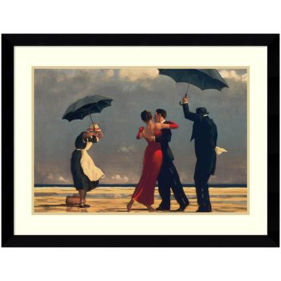 Amanti Art The Singing Butler by Jack Vettriano Wood Framed Wall Art ...