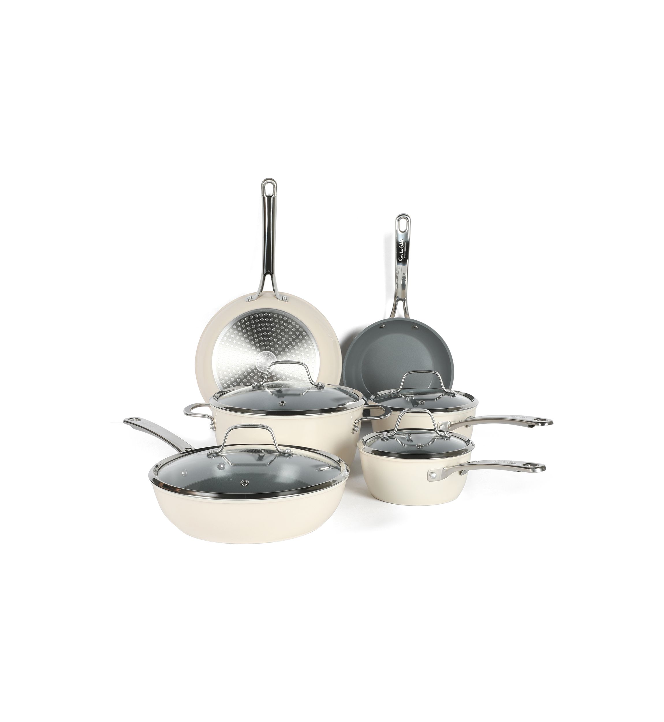Sur La Table 10 Piece Ceramic Nonstick Cookware Set | Belk