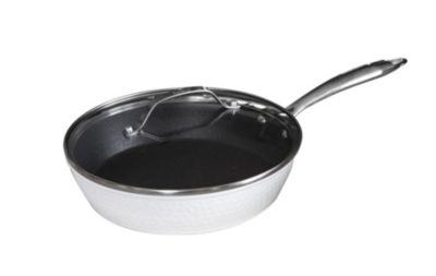 Orgreenic 10-inch Hammered Fry Pan with Glass Lid | belk