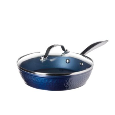 Orgreenic 10-inch Hammered Fry Pan with Glass Lid | belk