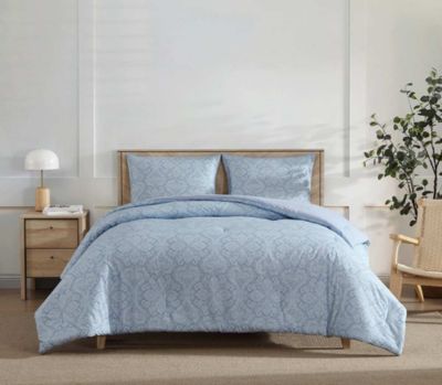 Stearns & Foster Stearns & Foster Milano 3 piece Comforter + Sham Set ...