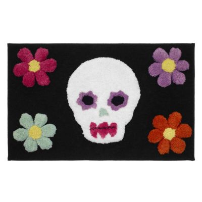Avanti Sugar Skull Bath Rug | belk