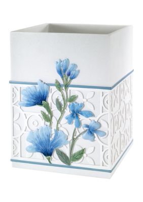 Avanti Sea Glass Wastebasket 8-in. x 7.1-in. 9.8-in. | belk