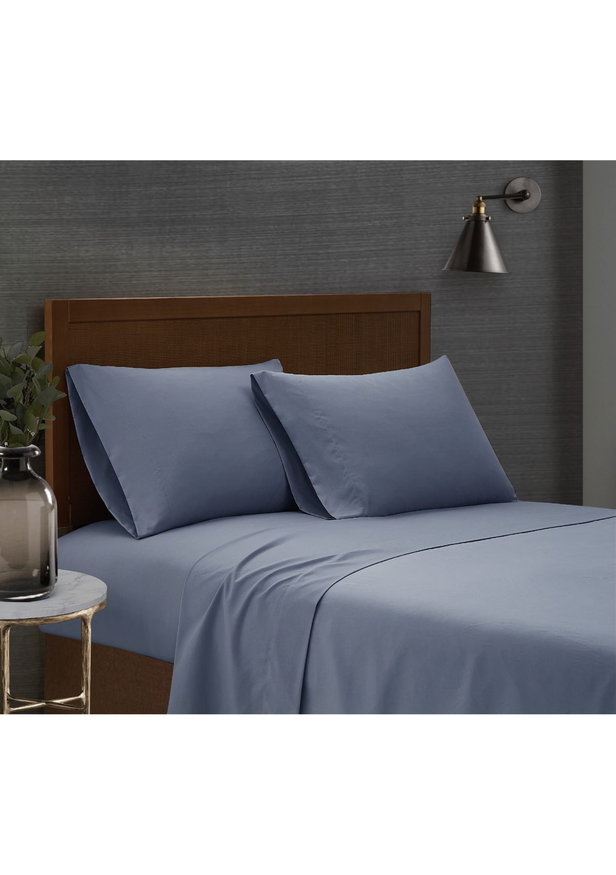 London Fog Garment Wash Solid Sheet Set | Belk