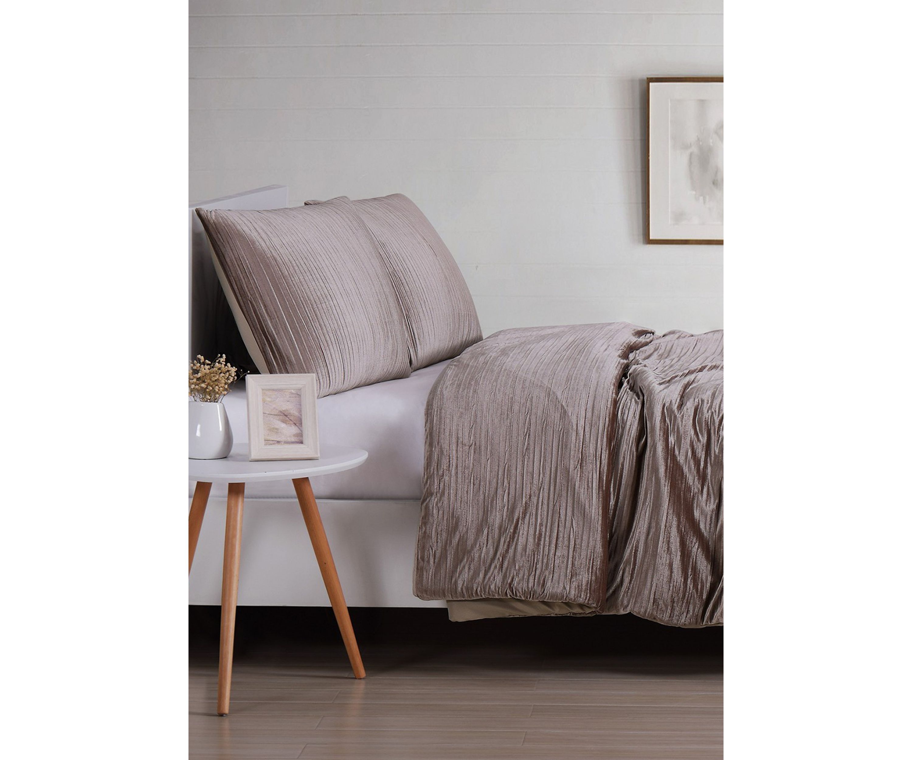 American Traditions™ Crinkle Velvet Comforter Set | Belk