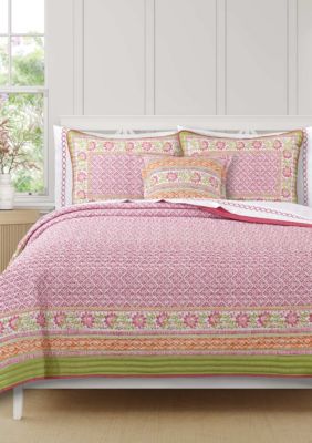 J. Queen Bold Shiloh 3pc. Quilt Set | belk