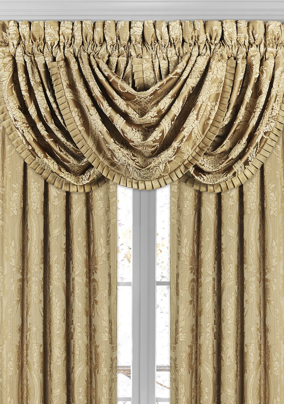 J. Queen New York Napoleon Window Waterfall Valance | Belk