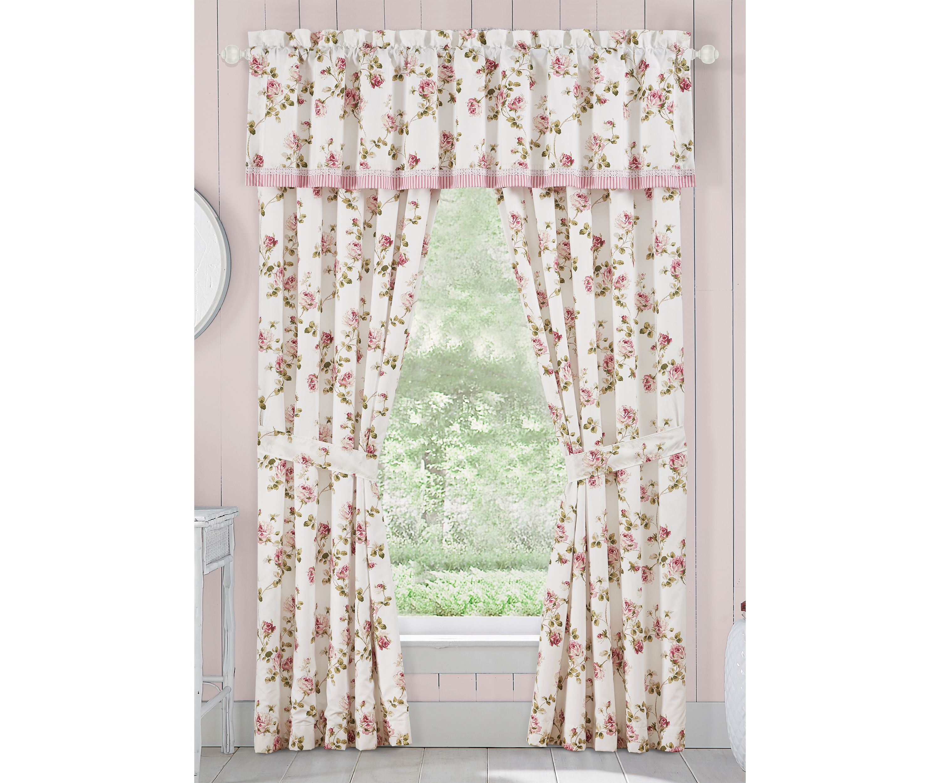Royal Court Rosemary Window Straight Valance | Belk
