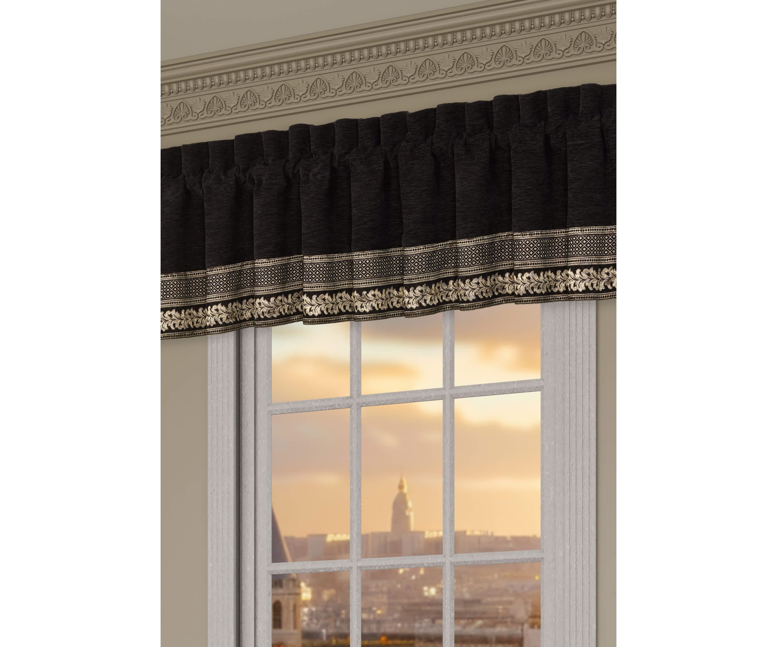 J. Queen New York Laurenza Window Straight Valance | Belk
