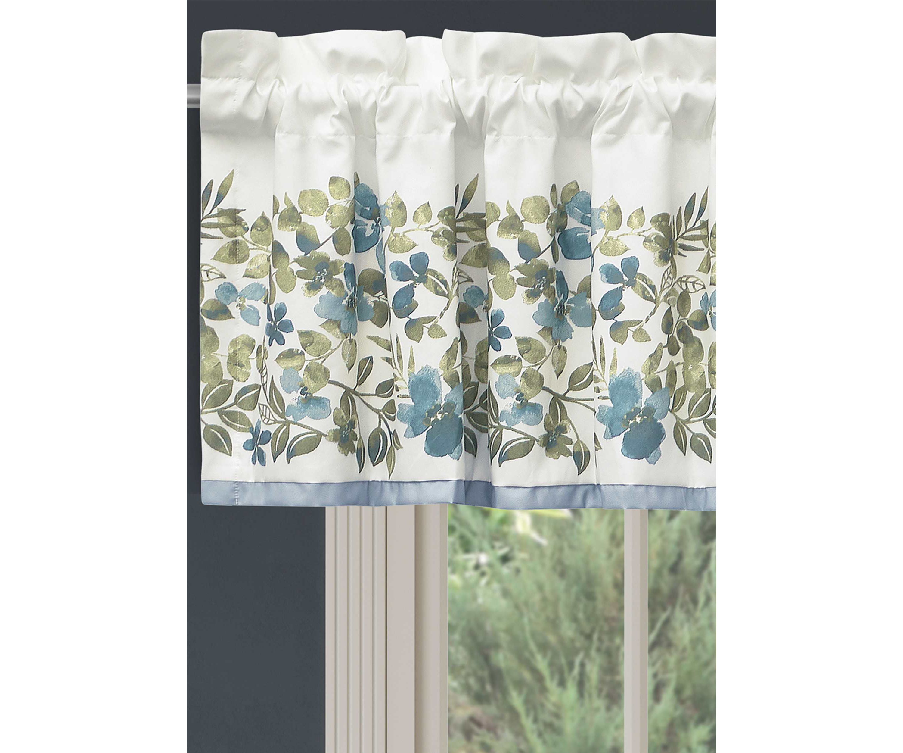 Royal Court Evergreen Window Straight Valance | Belk