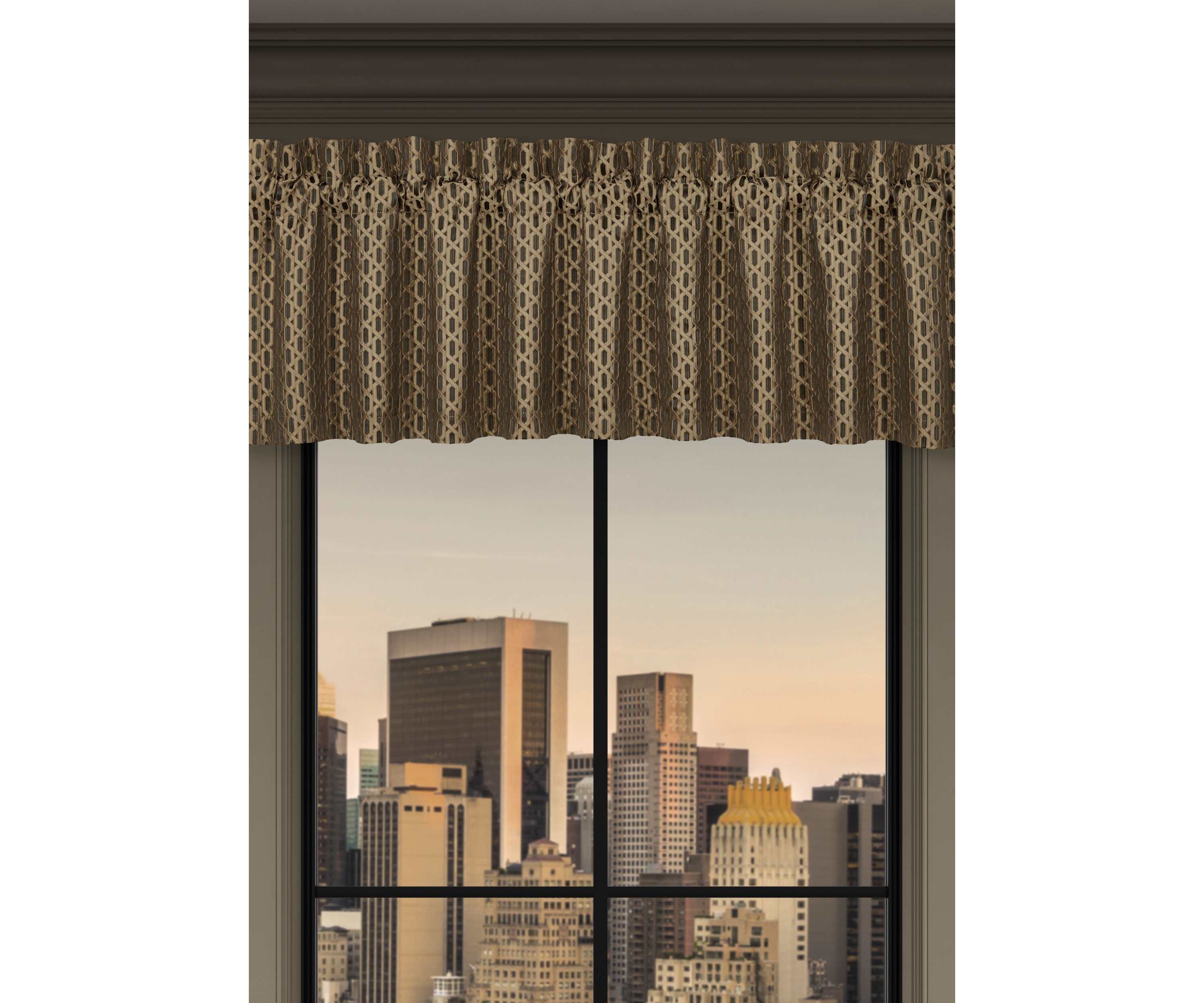 J. Queen New York Metropolitan Window Straight Valance | Belk