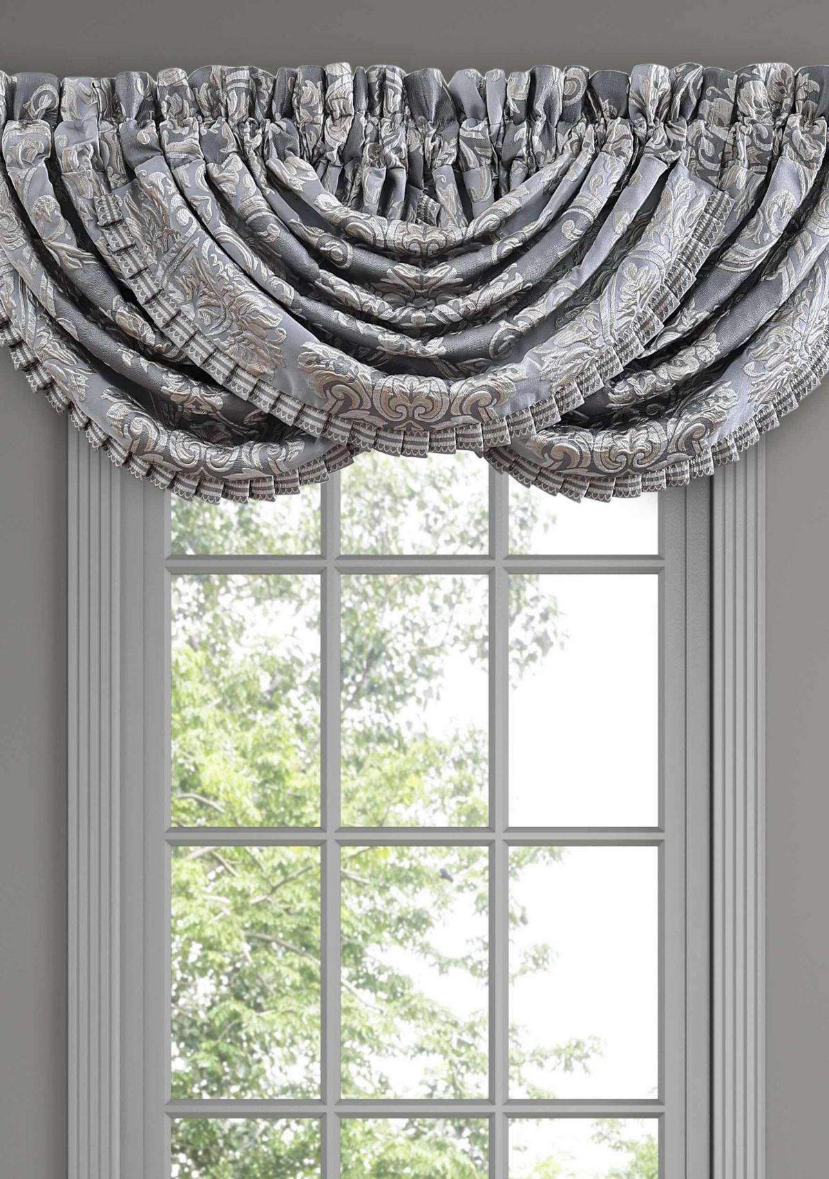 J. Queen New York Krista Window Waterfall Valance | Belk