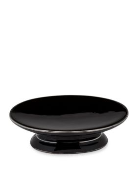 Creative Bath Regency Black Soap Dish 6-in. x 4-in. x 1.8-in. | belk