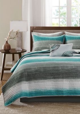 Madison Park Essentials Saben Coverlet Set with Cotton Bed Sheets | belk