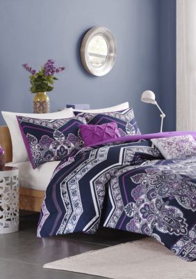 Intelligent Design Adley Comforter Set - Purple | belk