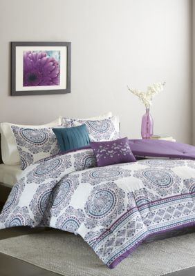 Intelligent Design Anika Comforter Set - Purple | belk