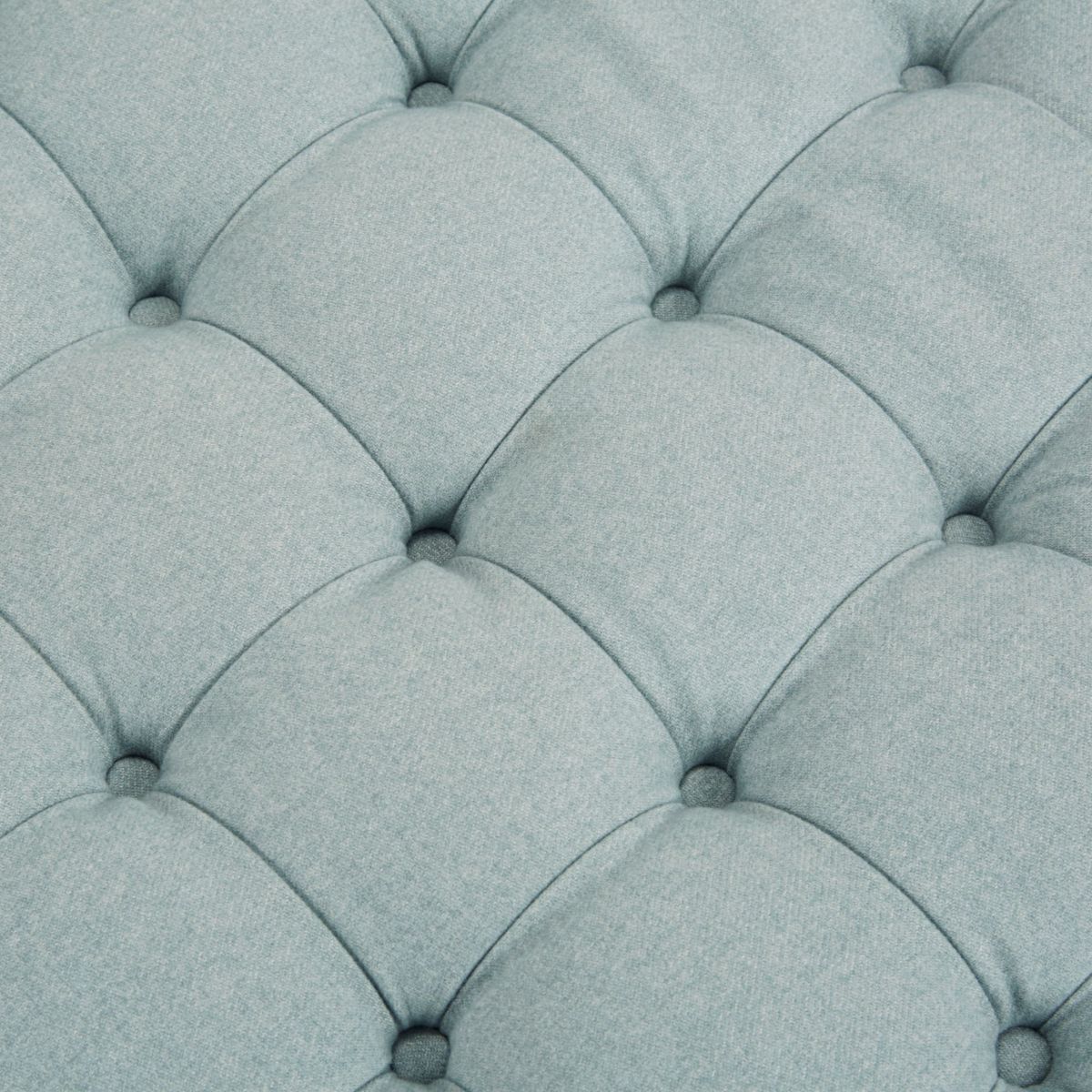 Martha Stewart Terri Skirted Tufted 32" Round Ottoman | Belk