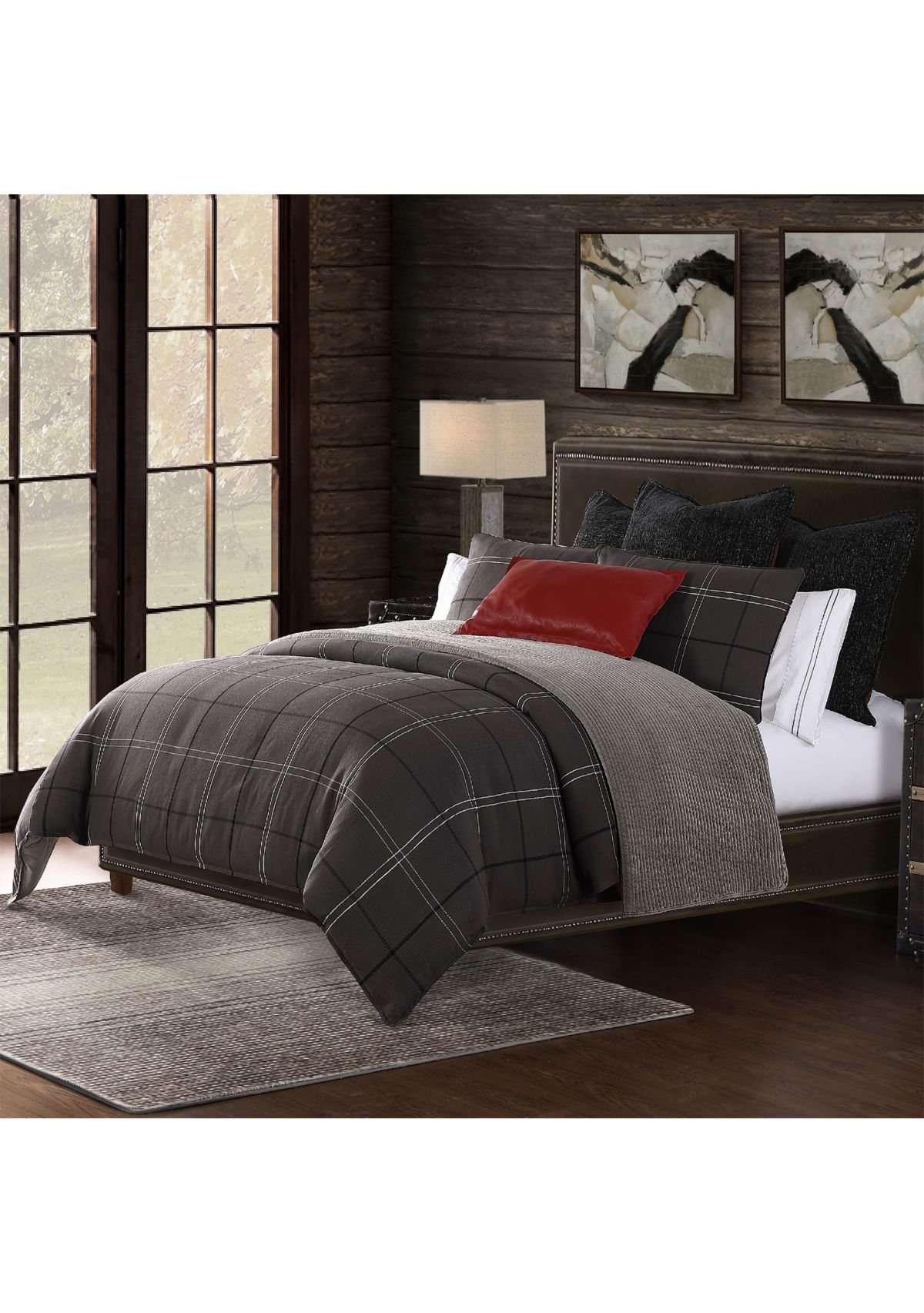 HiEnd Accents Heath Comforter Set | Belk