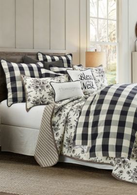 HiEnd Accents Camille Buffalo Check Comforter Set | Belk