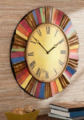 Southern Enterprises Spectrum Wall Clock | belk