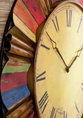 Southern Enterprises Spectrum Wall Clock | belk